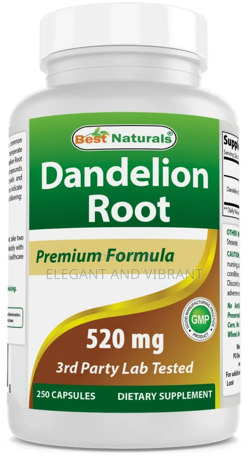 Dandelion Root 520 Mg 250 Capsules in Kasoa - Vitamins & Supplements, Nana Anima | Jiji.com.gh