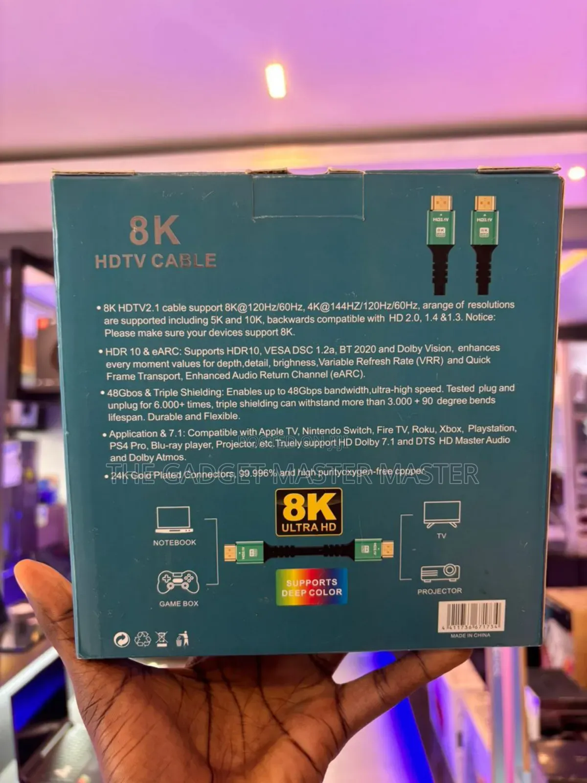 8k Ultra Hd 2.1v High-speed Hdtv 10m Cable in East Legon - Computer ...
