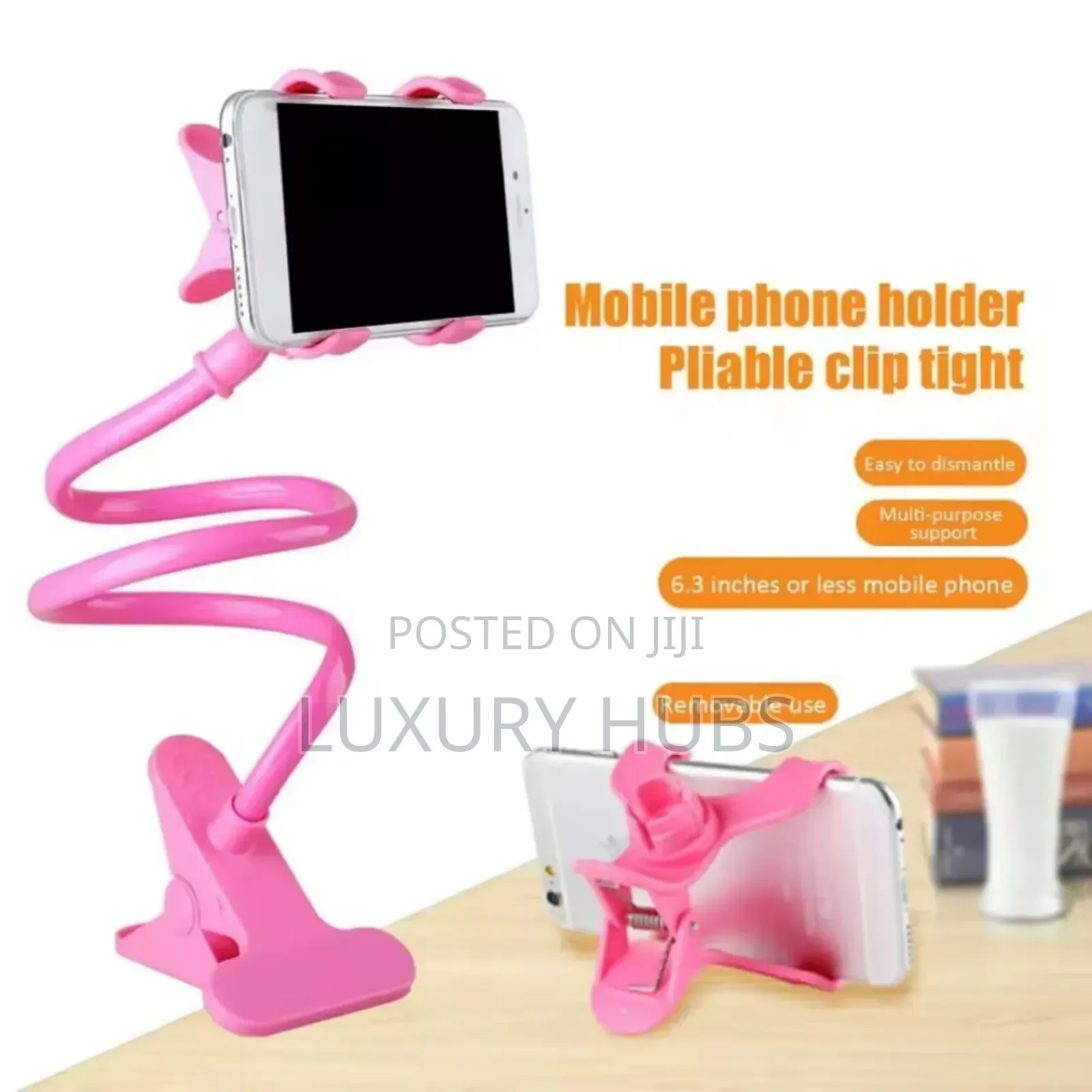 Flexible Clamp Clip Phone Holder in Taifa-Burkina - Accessories for ...