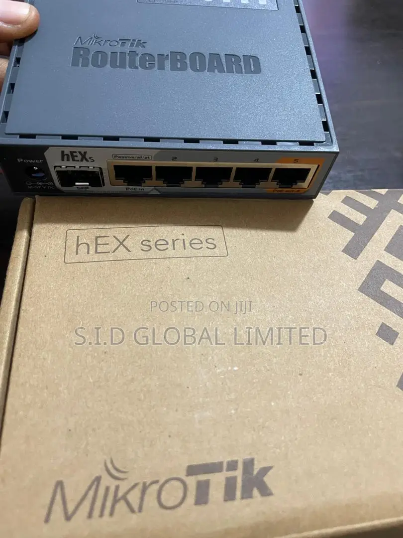 Mikrotik Hex S Router 5x Gigabit Ethernet Dual Core 880mhz Cpu in Accra ...