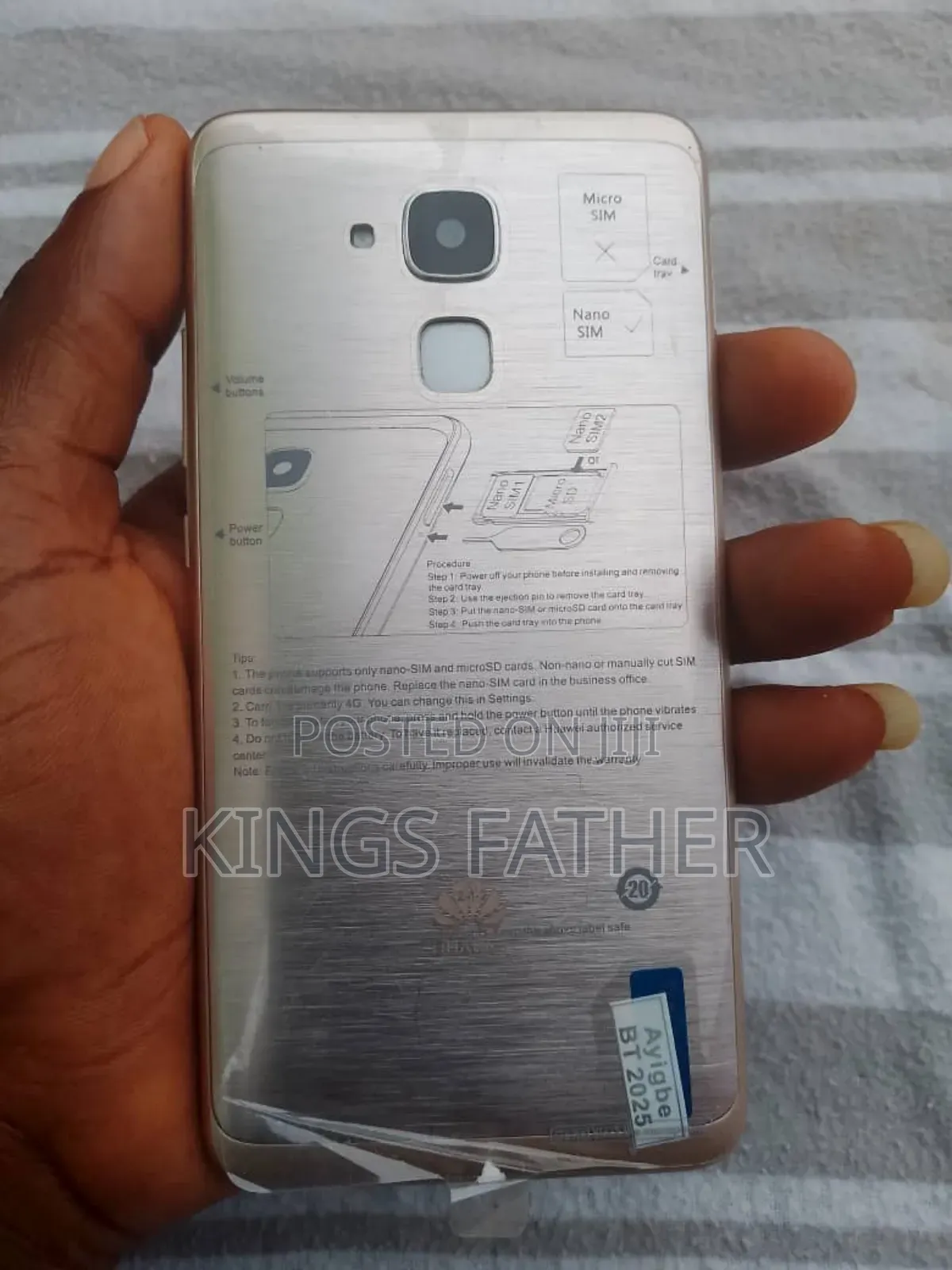 New Honor 5C 16 GB Gold in Ho Municipal - Mobile Phones, Kings Father ...