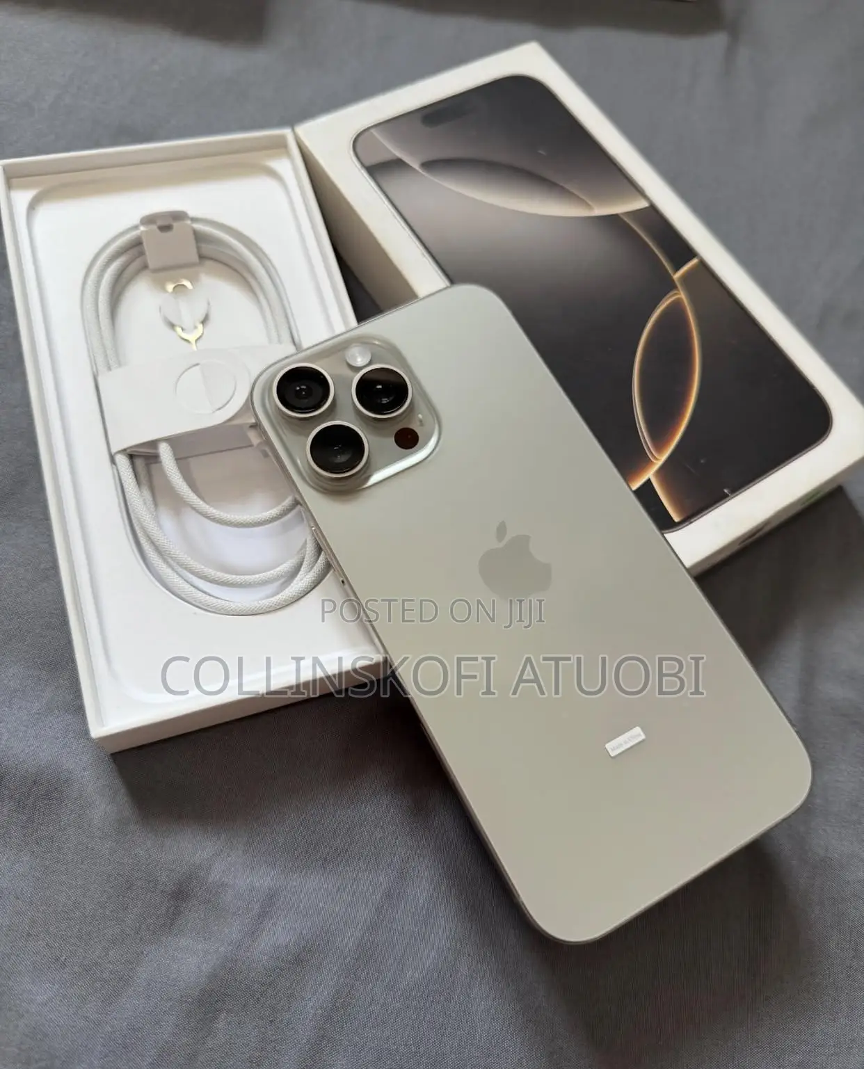 Apple iPhone 15 Pro Max 256 GB Silver in Accra Metropolitan - Mobile ...