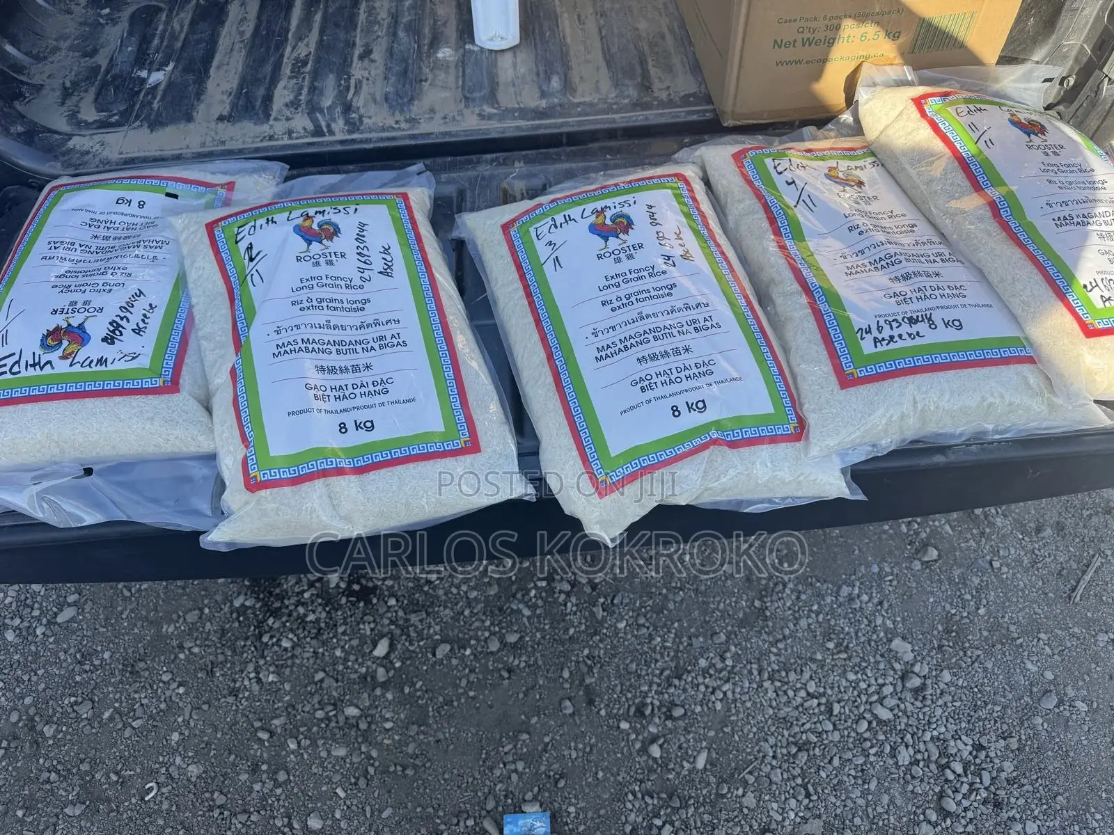Rooster Rice 8kg in East Legon - Food & Beverages, Kweku Kay | Jiji.com.gh