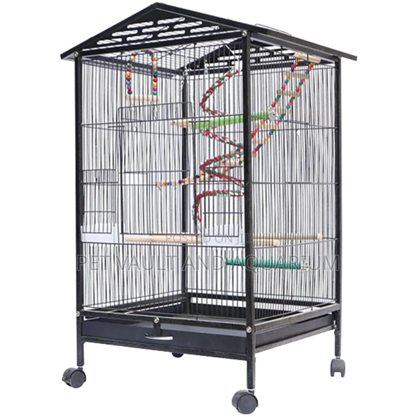 Large Metallic House Bird Cage in Madina - Pet Accessories, Pet Vault ...
