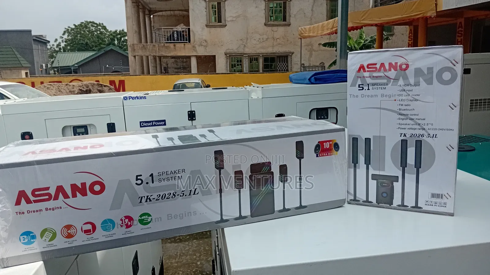 Movie Night Ready Asano 5.1 Tk-2028 Sound in Accra Metropolitan - Audio & Music Equipment, Max ...