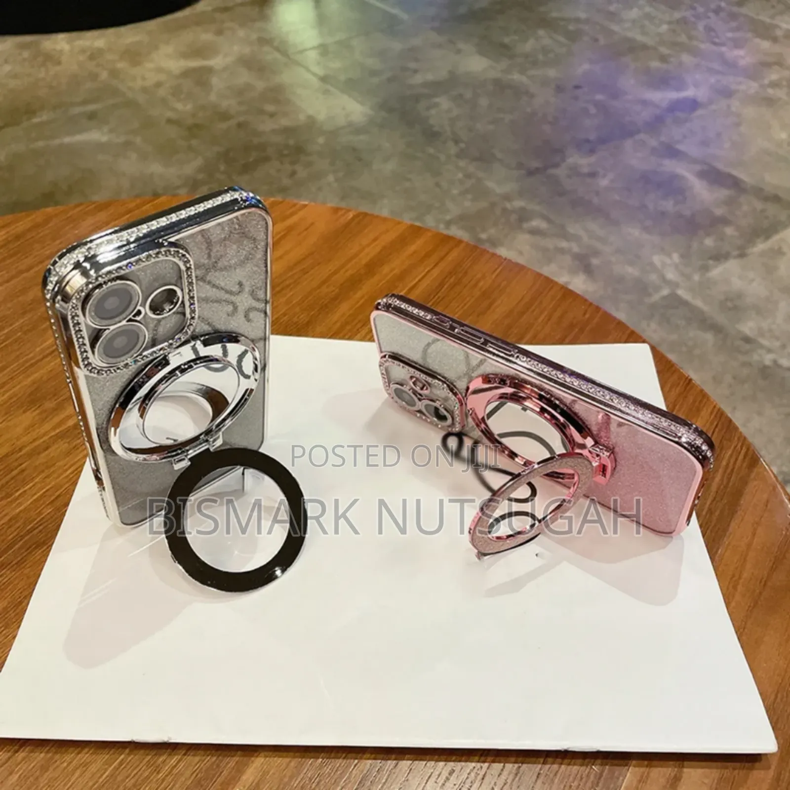 Tech Luxury Diamond Magsafe Ring iPhone Cases in Tema Metropolitan ...