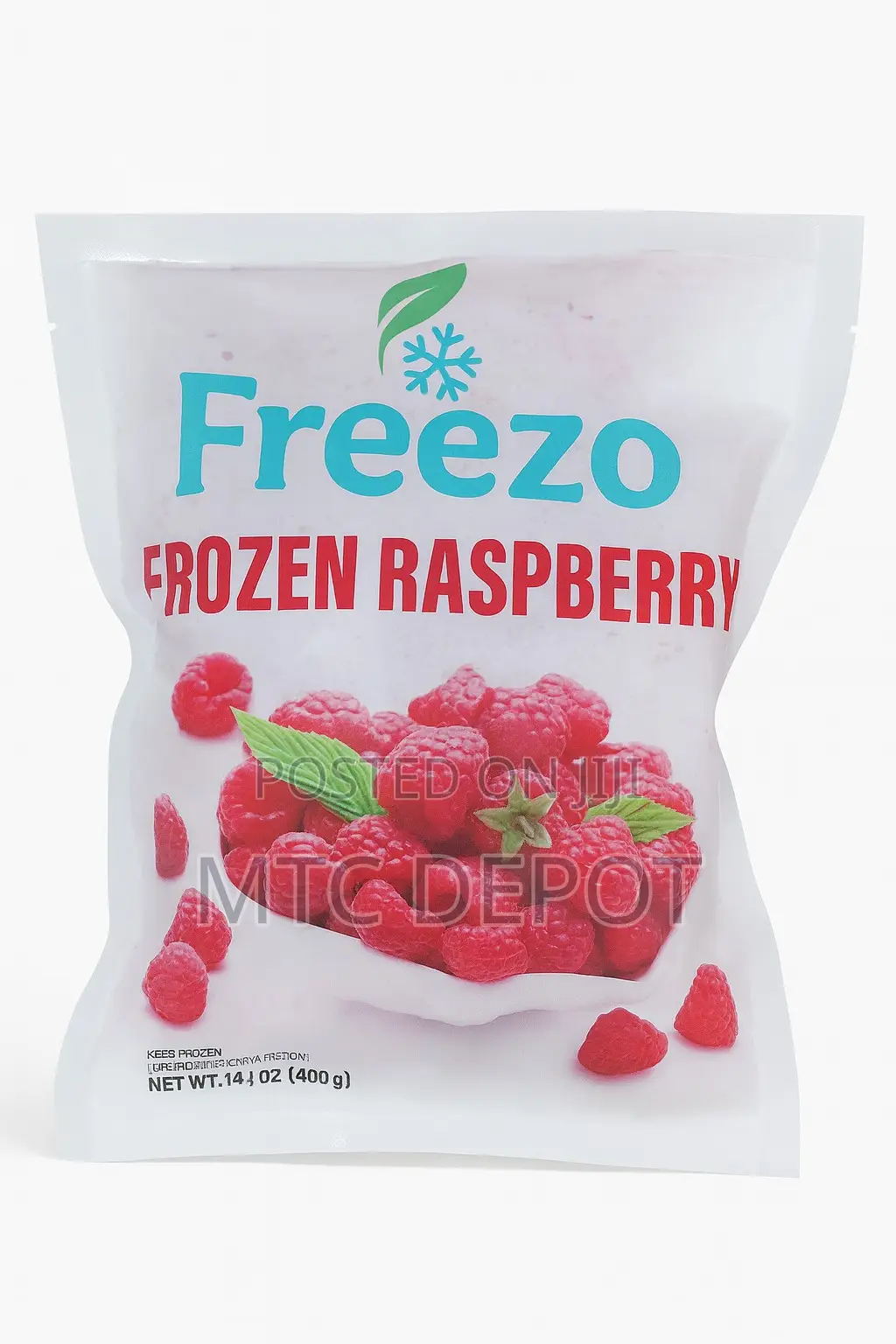 Freezo Frozen Raspberry 400g – Premium Quality, 100% Natural in Accra ...