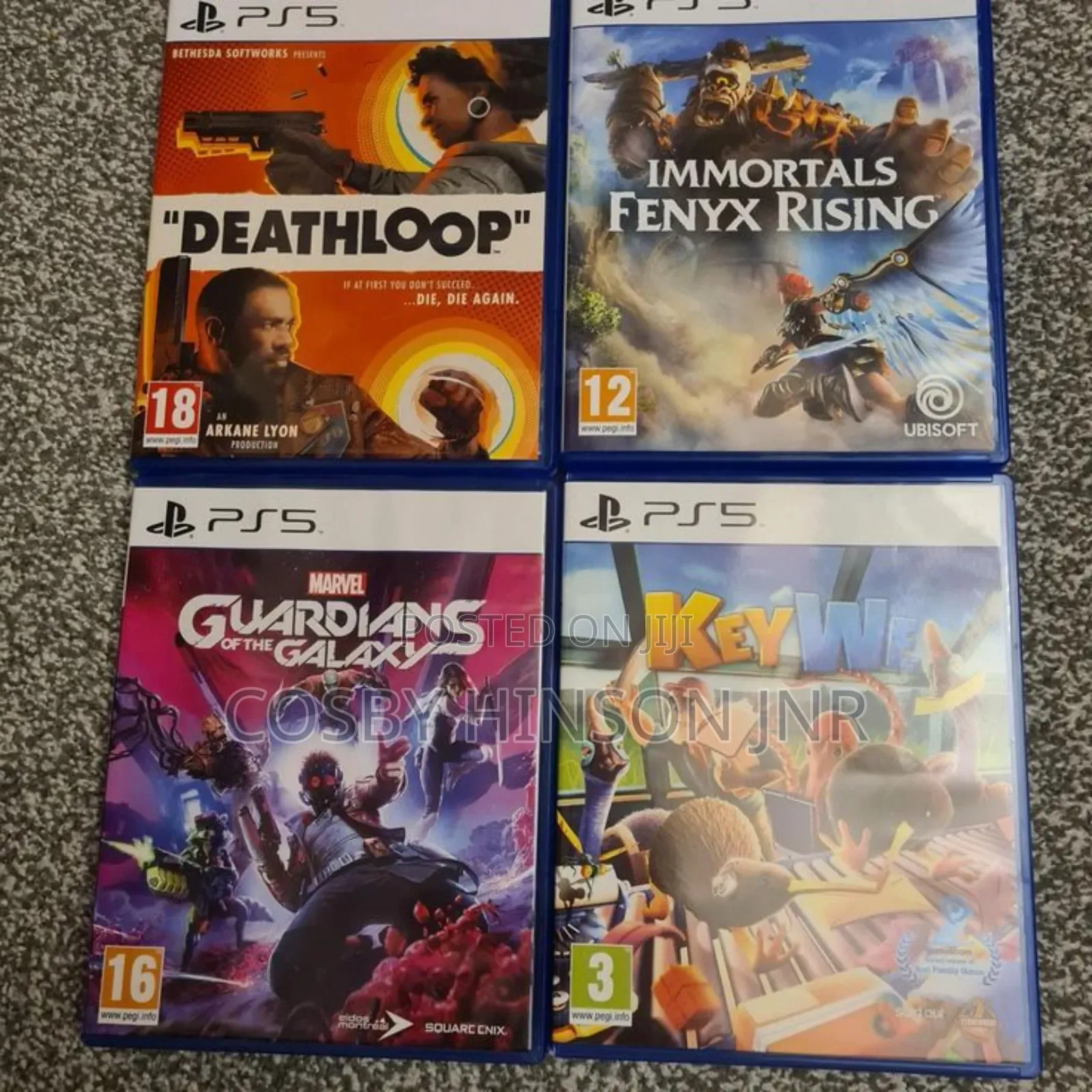 Ps5 Game CDS in Kumasi Metropolitan - Video Games, Cosby Hinson Jnr ...