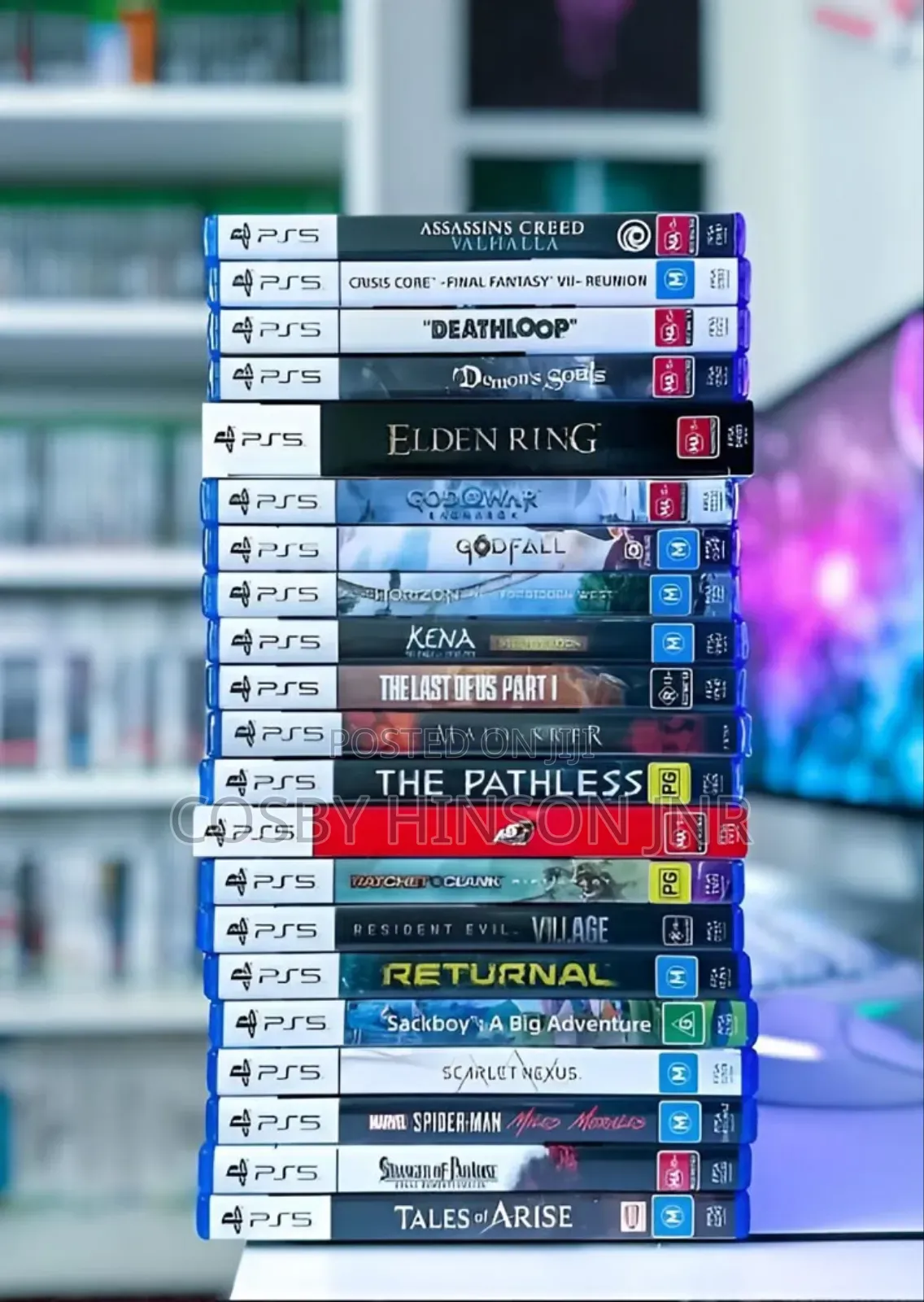 Ps5 Game CDS in Kumasi Metropolitan - Video Games, Cosby Hinson Jnr ...