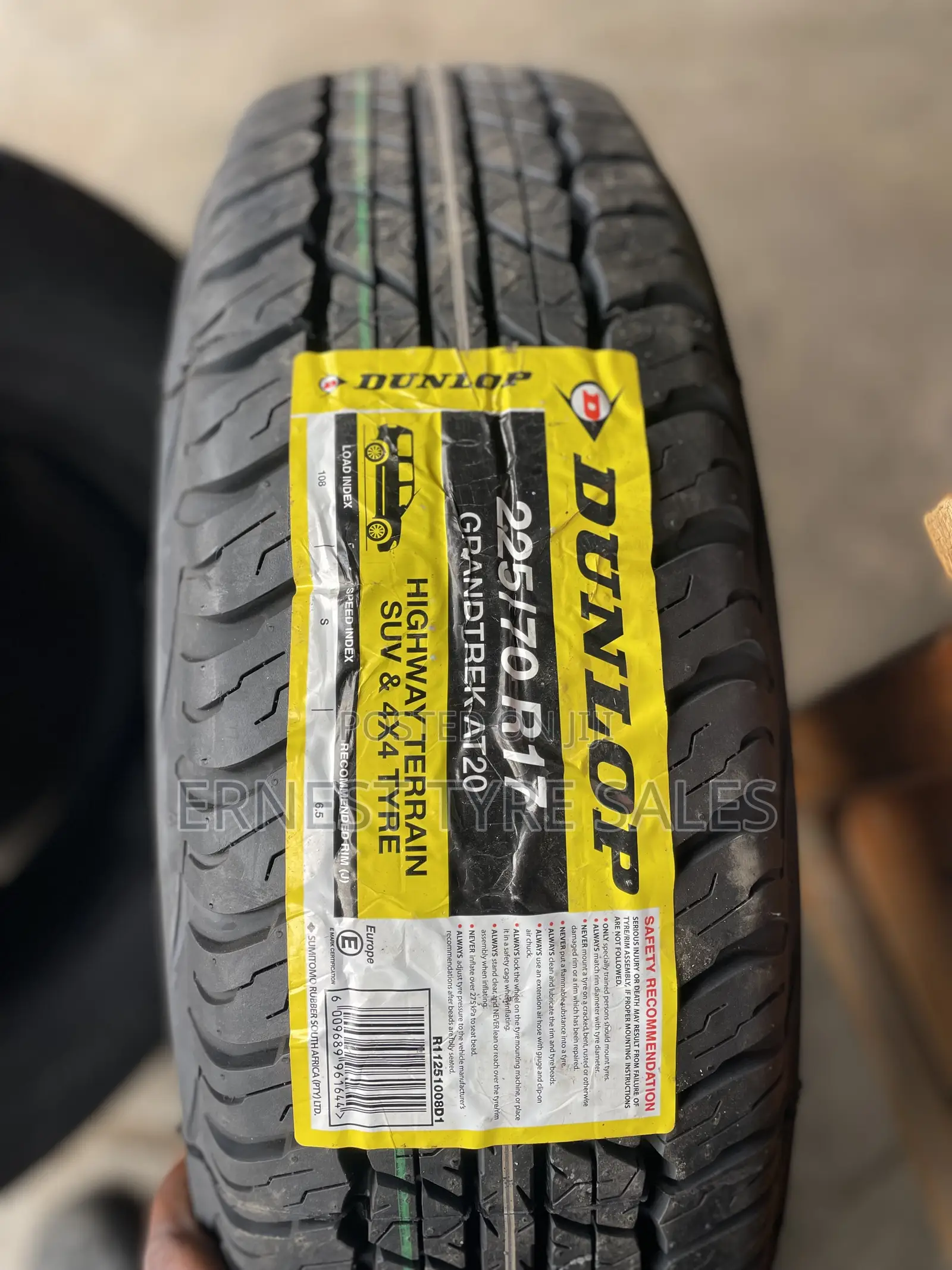 225/70r17 Dunlop in Greater Accra - Vehicle Parts & Accessories, Ernest ...