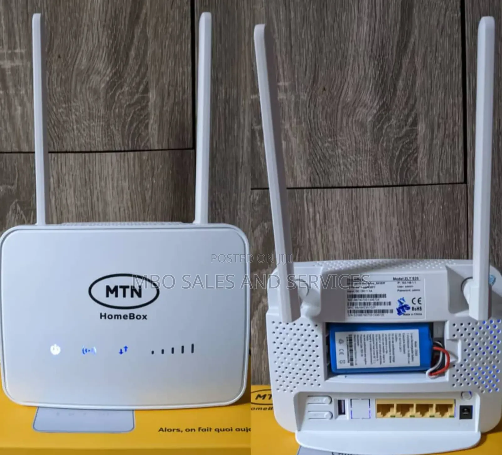 Mtn Homebox S25 Universal 4g Turbonet Router With Rechargeable Battery ...
