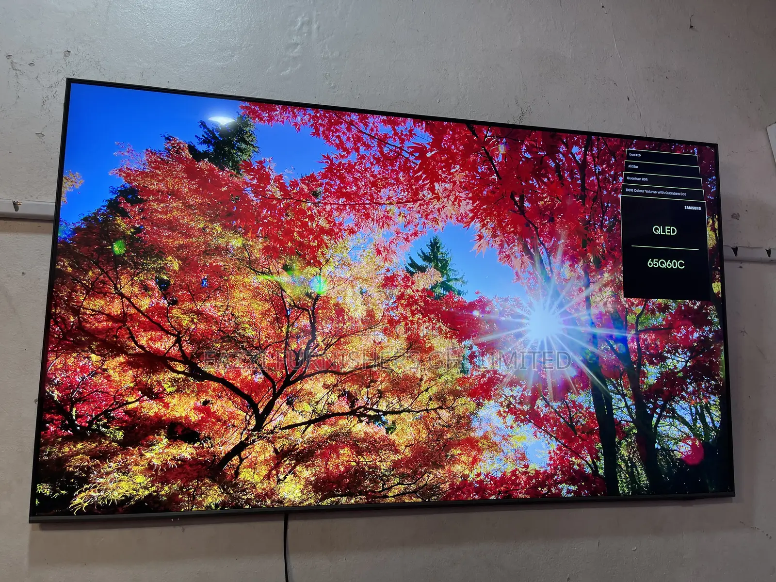 65q60c Samsung Qled 65 Inch With Active Hdr, ,Uhd Smart, Airslim Tv in ...