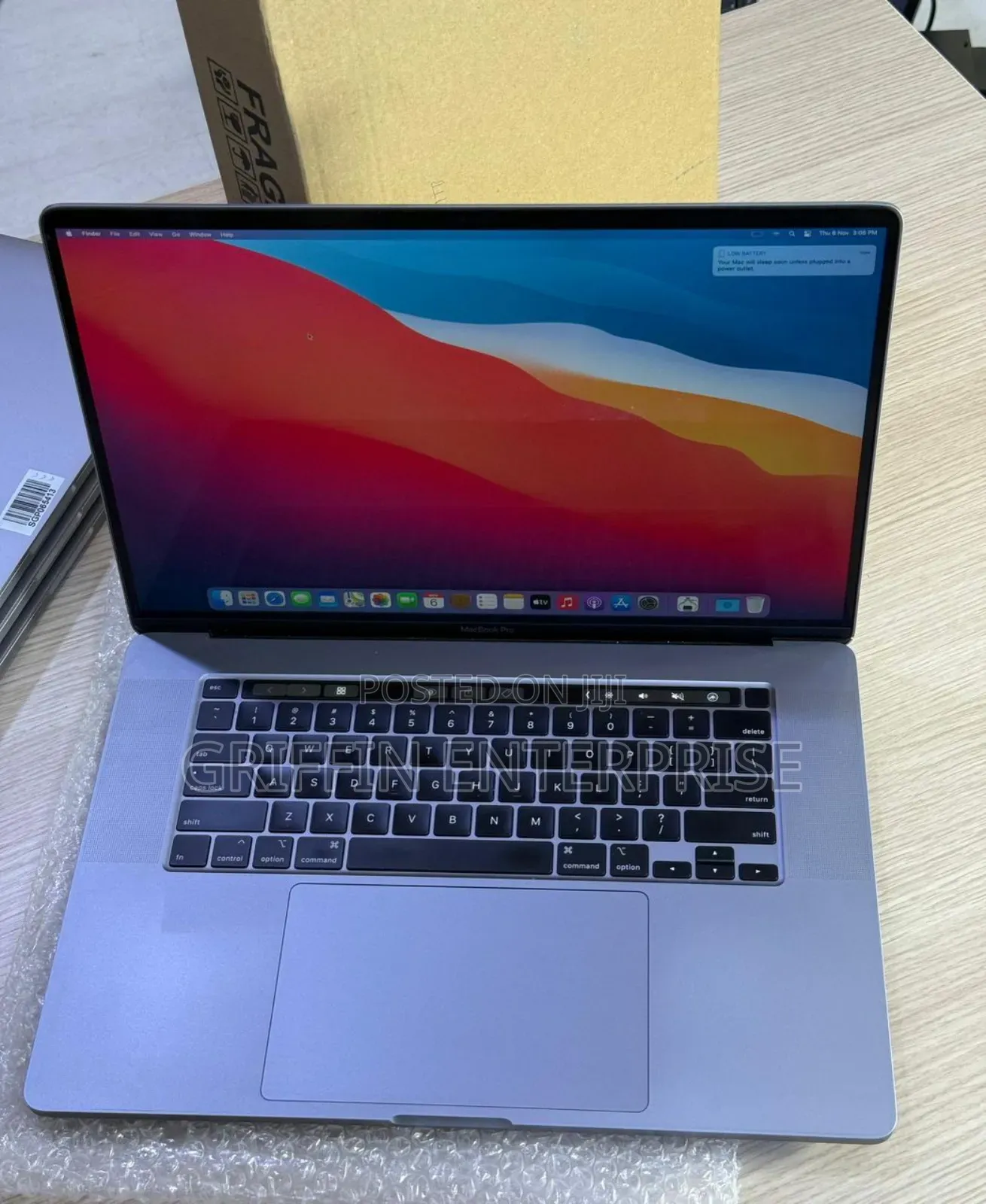 Laptop Apple MacBook Pro 2018 16GB Intel Core i9 SSD 512GB in Kumasi ...