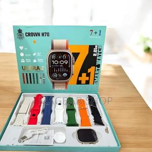 Crown H70 7 +1 Ultra 2 Smart Watch (7 Straps )(537389) in Sunyani ...