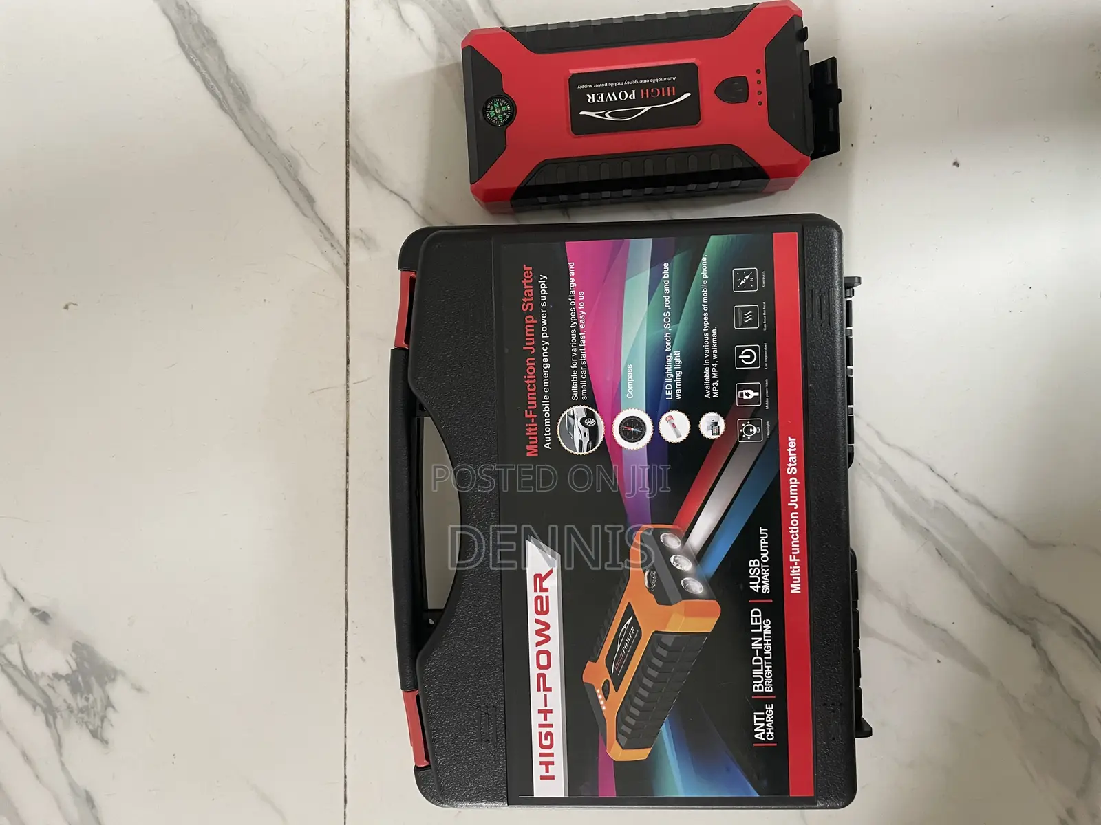 High-Power Portable Multi-Function Car Jump Starter in Achimota ...