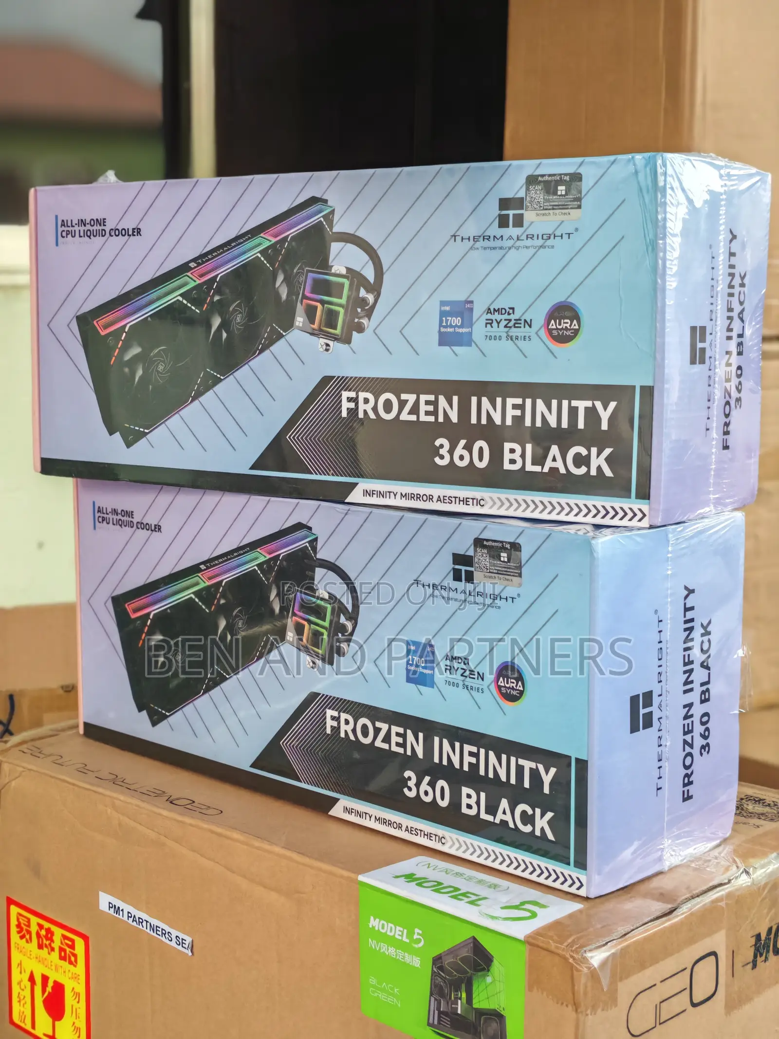 Thermalright Frozen Infinity 360 Black Cpu Water Cooler in Ga West ...