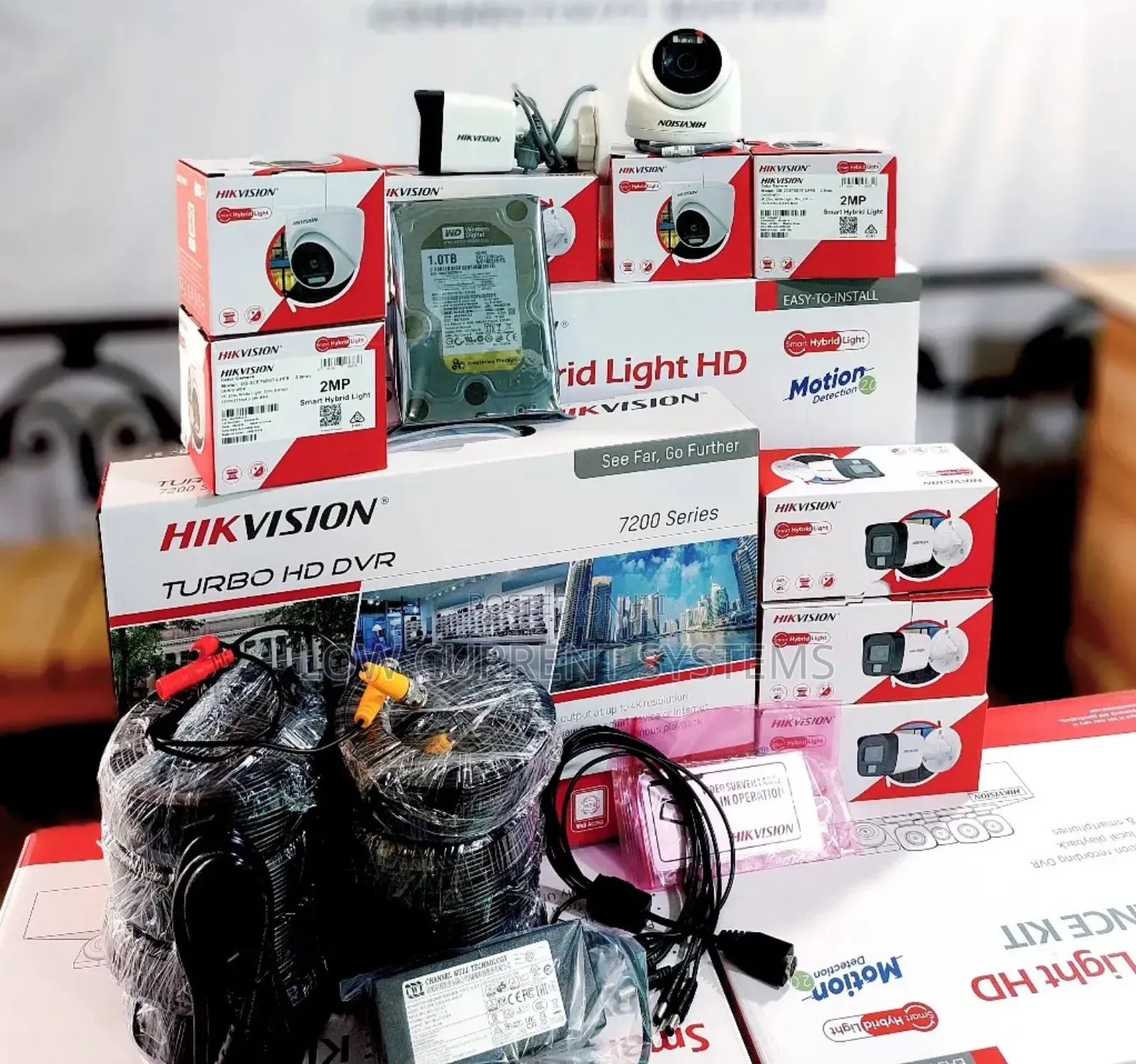 Hikvision 2mp Surveillance Kits 8 Cameras Complete Kit With Audio for ...
