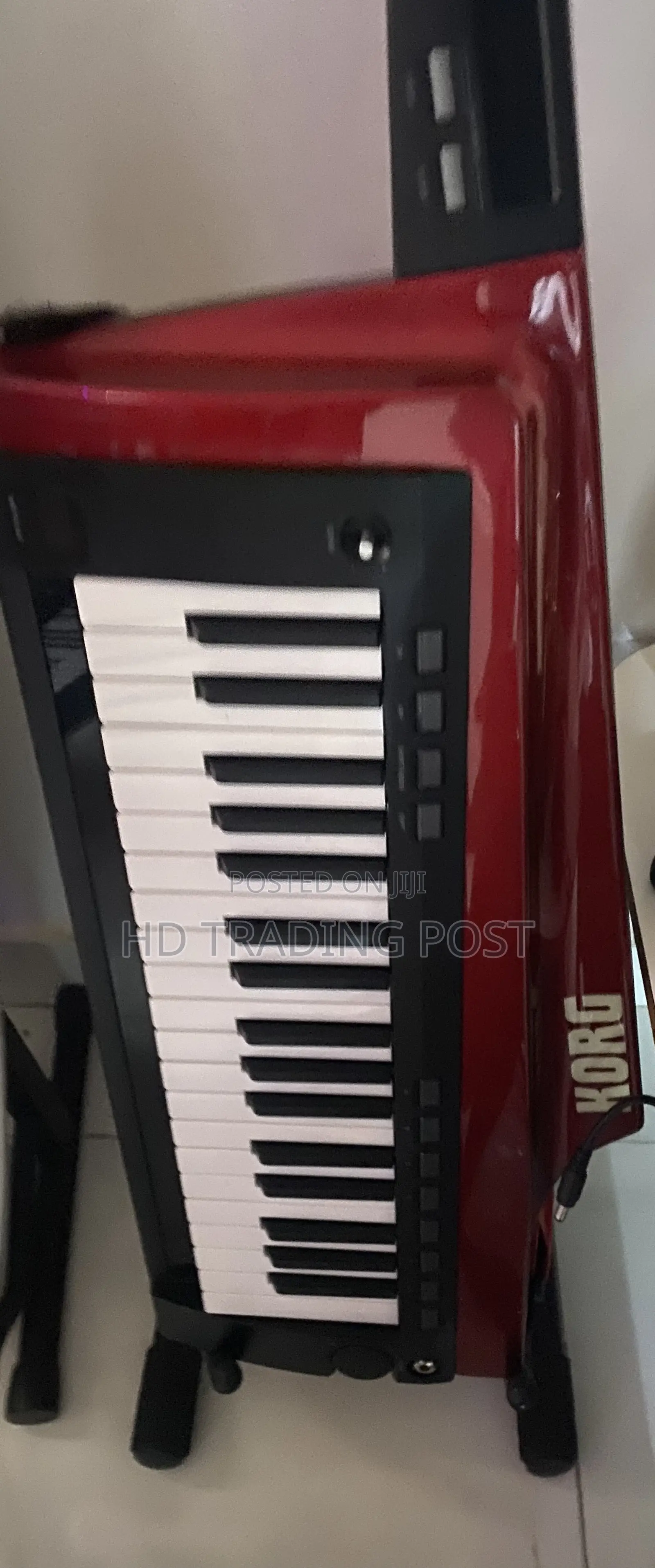 Korg Rk-100s 2 37-Key Keytar in a Red Glossy Finish in Tema ...
