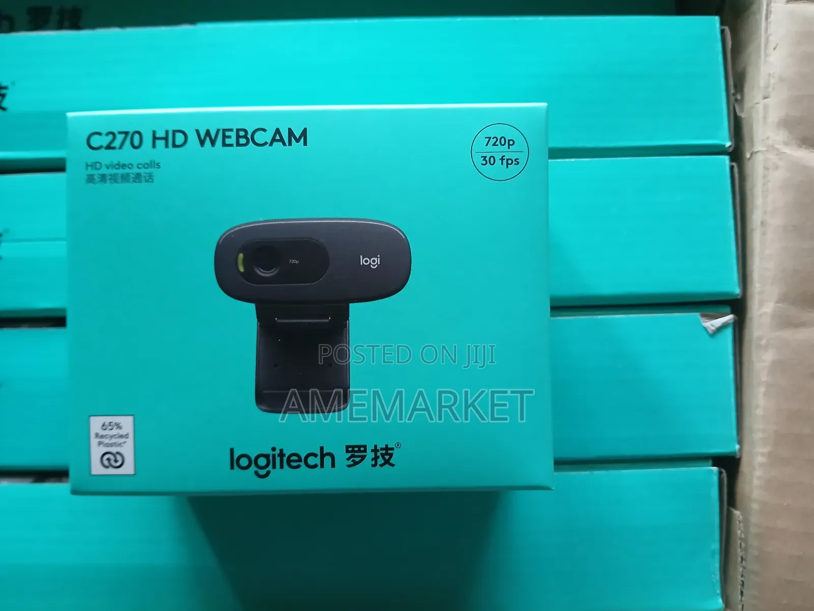 Logitech C270 Hd Webcam, 720p, Widescreen Hd Video Calling. in Kumasi ...