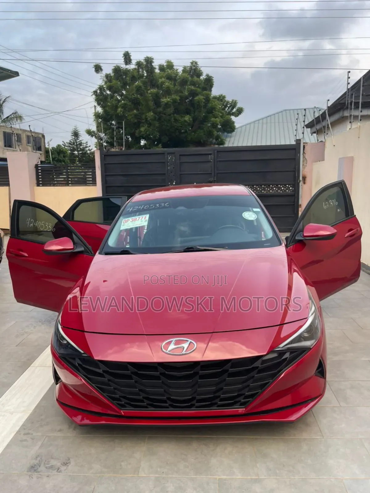 Hyundai Elantra 2023 Red in Accra Metropolitan - Cars, Lewandowski ...
