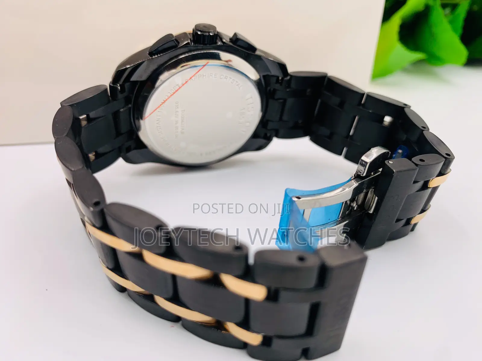 Tissot 1853 Chronograph Chain Watch ( Black and Rose Gold ) in Accra ...