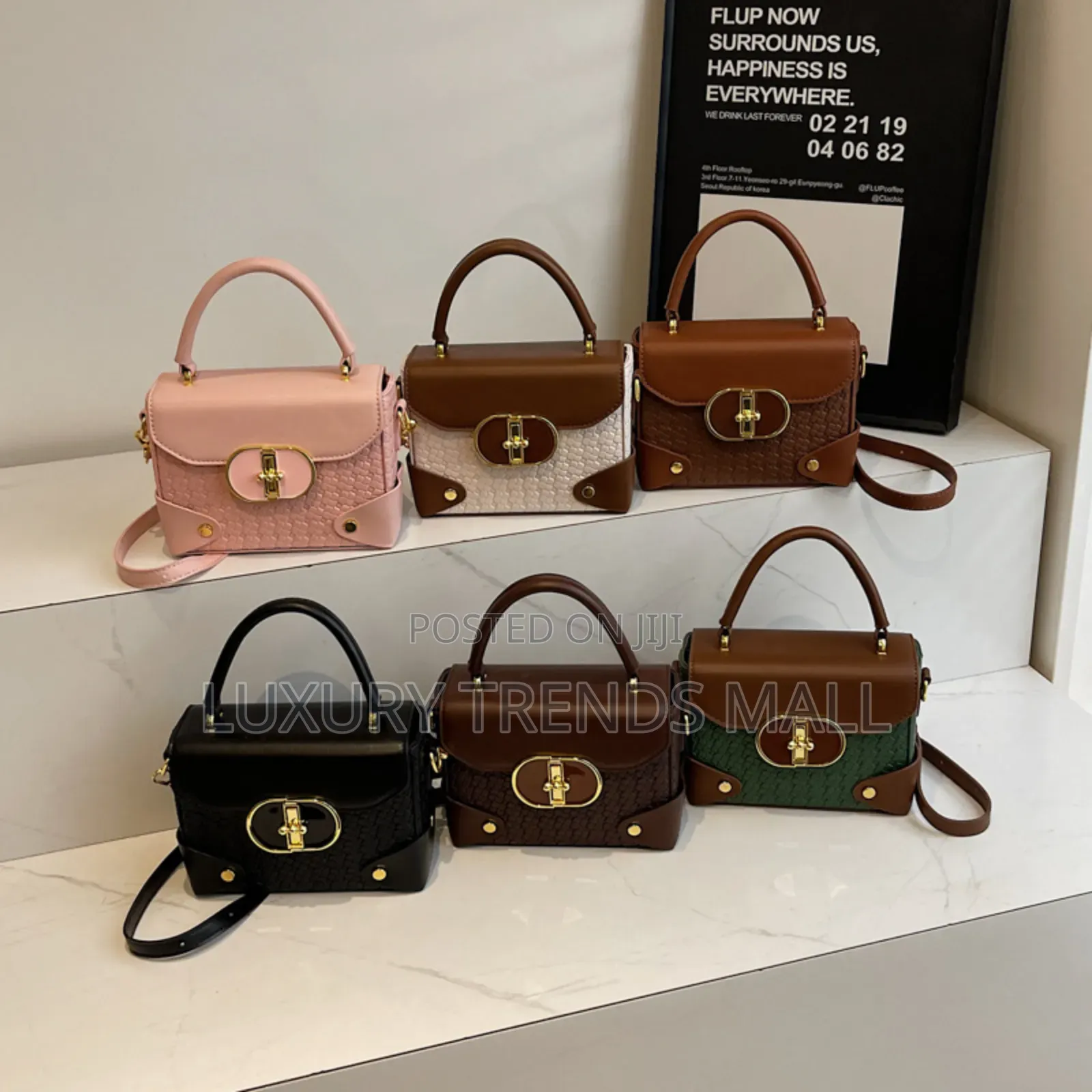 Premium Two-Tone Mini Top-Handle Bag in Tema Metropolitan - Bags ...