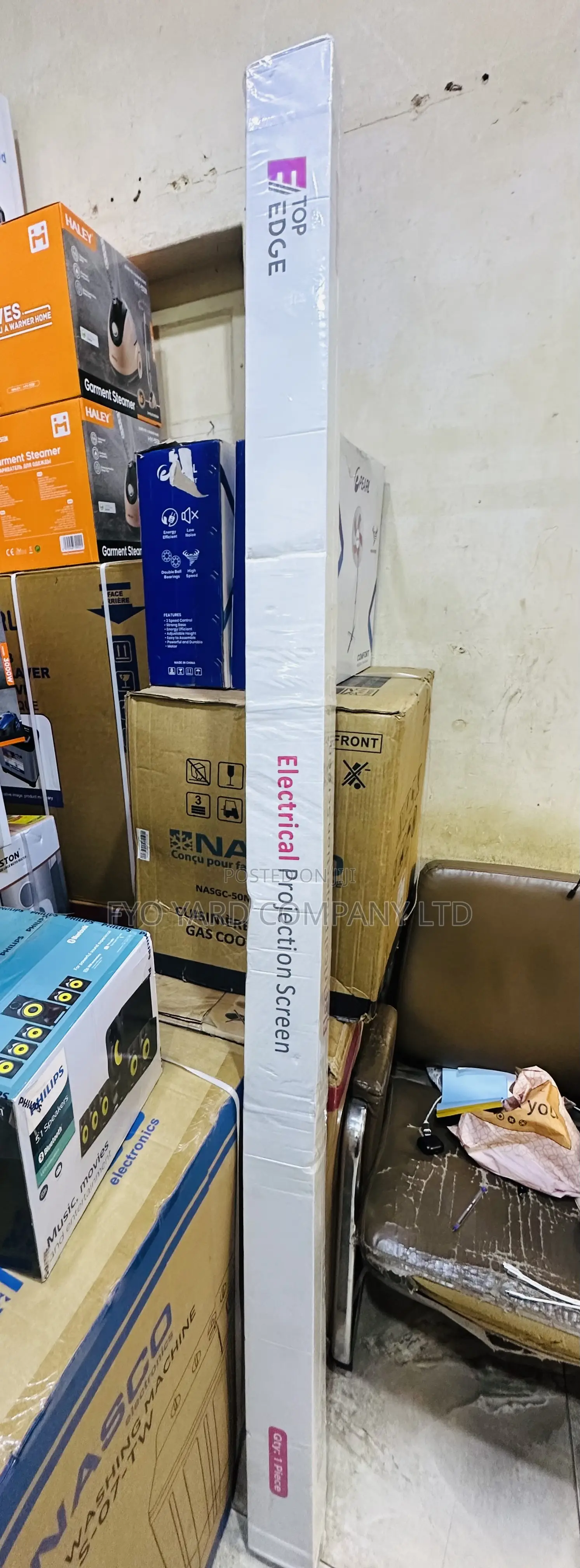 180cm*180cm Electronic Projector Screen for sale - FYO Yard Company Ltd ...