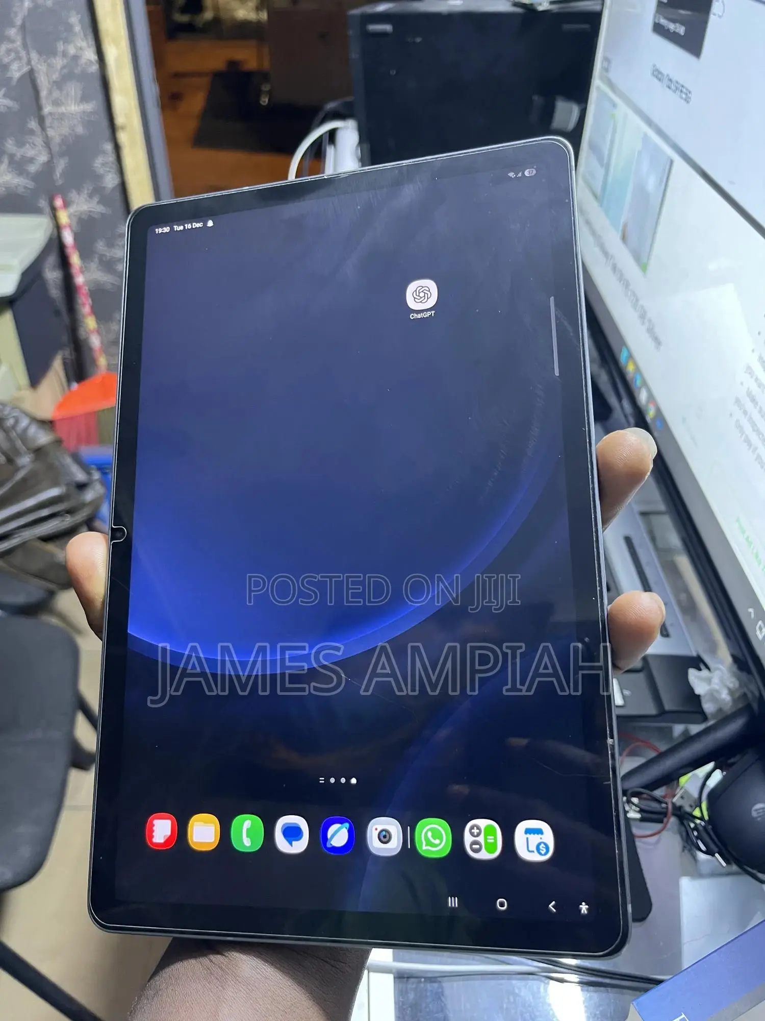 Samsung Galaxy Tab S9 FE 256 GB Silver in Dome - Tablets, James Ampiah ...