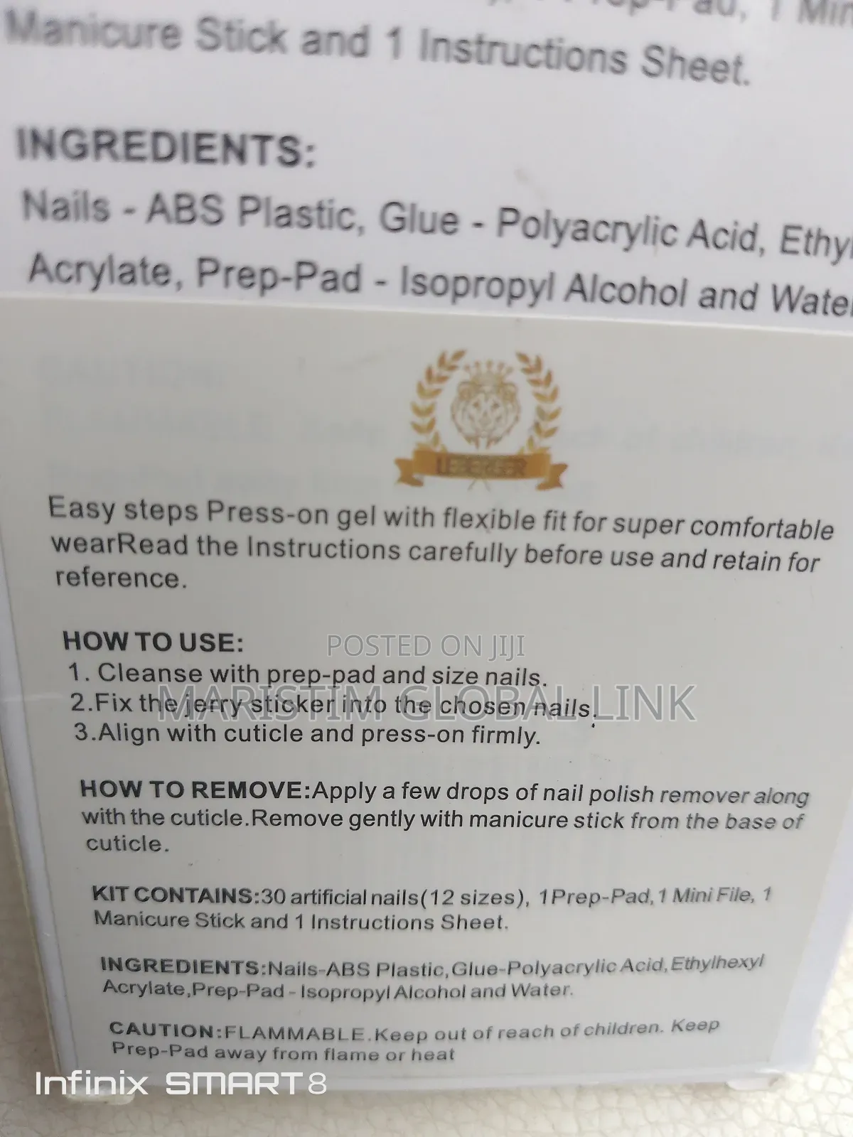 Leberger Press-on Finger Nails in Ashaiman Municipal - Tools ...