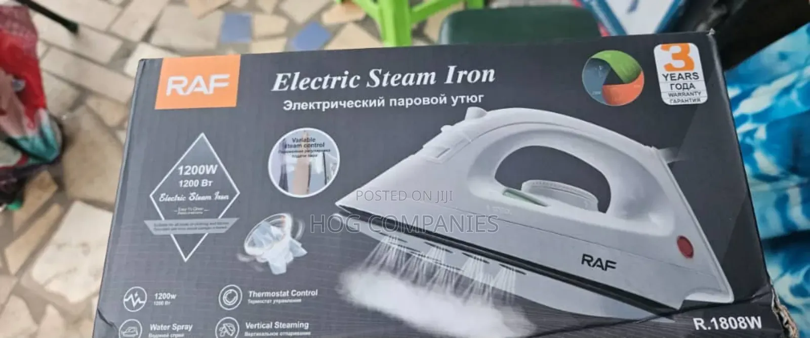 Raf Electric Steam Iron in East Legon - Home Appliances, Hog Companies ...