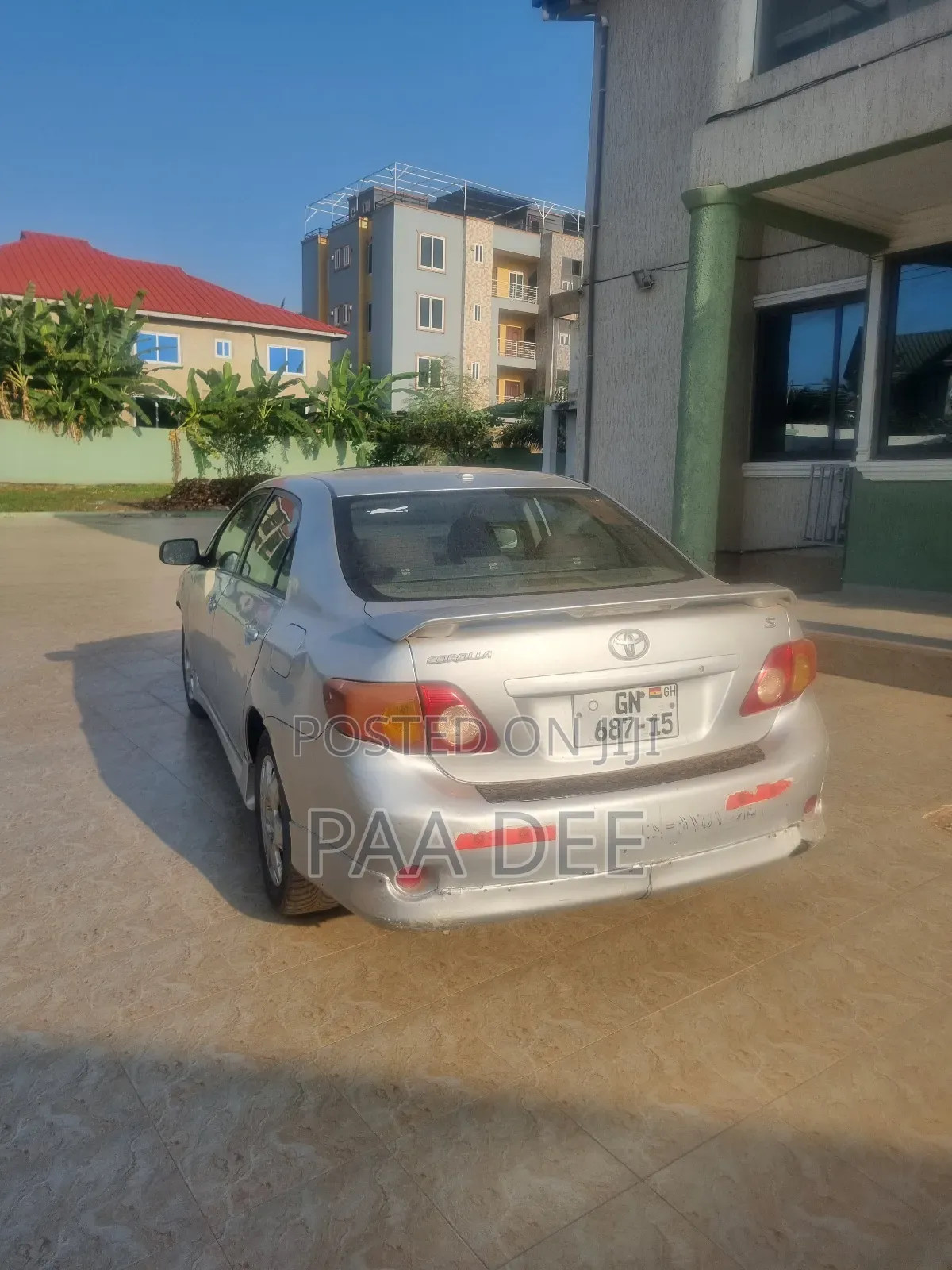 Toyota Corolla S 4dr Sedan (1.8L 4cyl 4A) 2009 Gray in Accra ...