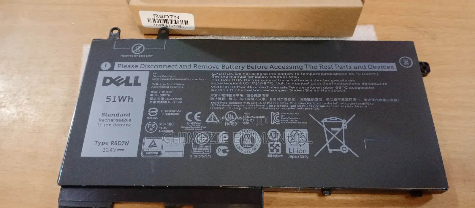 Dell Battery in Tema Metropolitan - Computer Accessories , Cue Tech ...