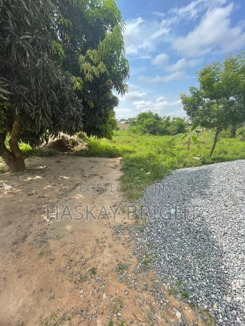 A 100 by 70ft Plot of Land for Sale at Ashalaja Commander in Amasaman ...