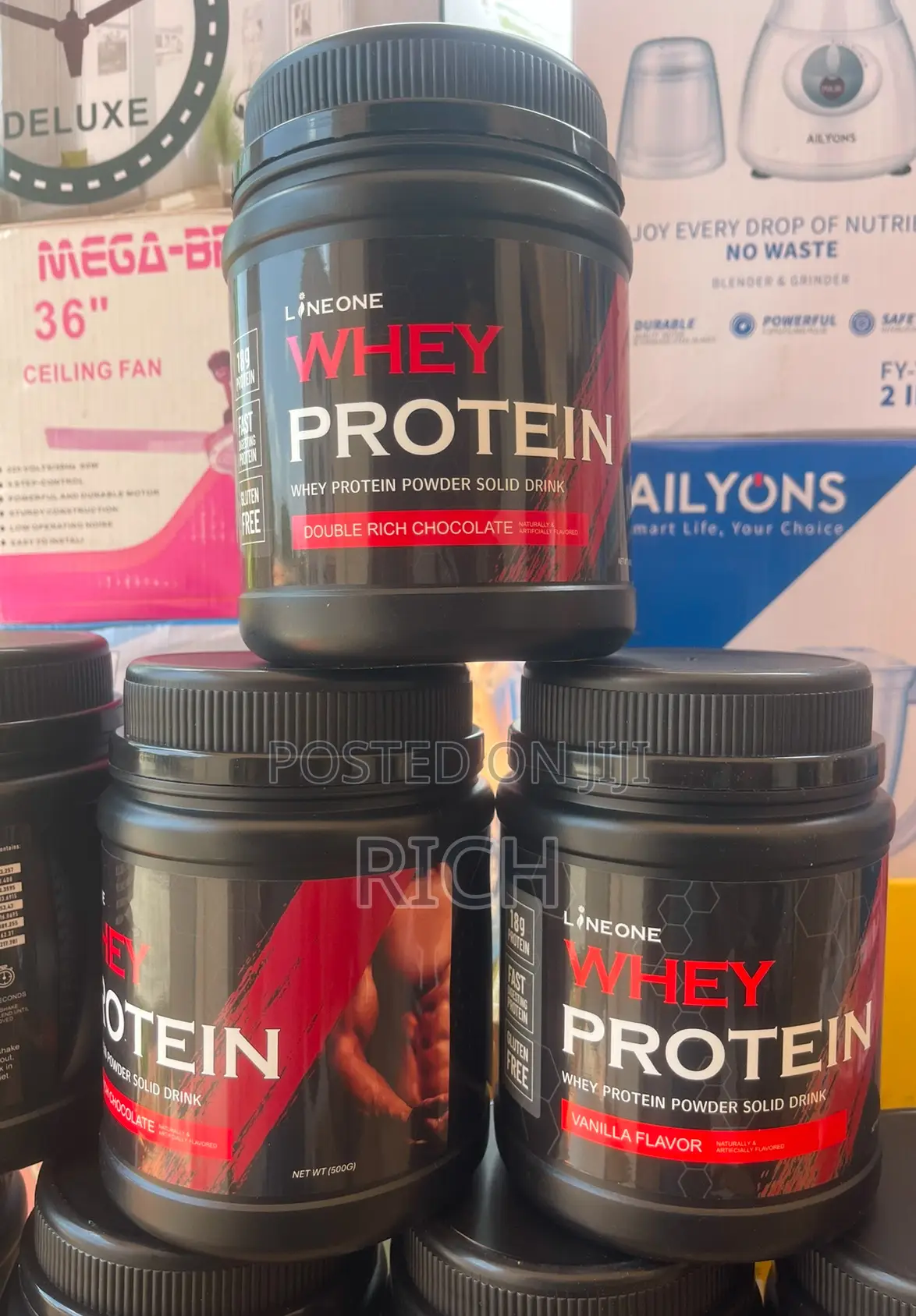 Lineone Trusted Whey Protein at Wholesale Prices in Madina - Vitamins & Supplements, Rich | Jiji ...