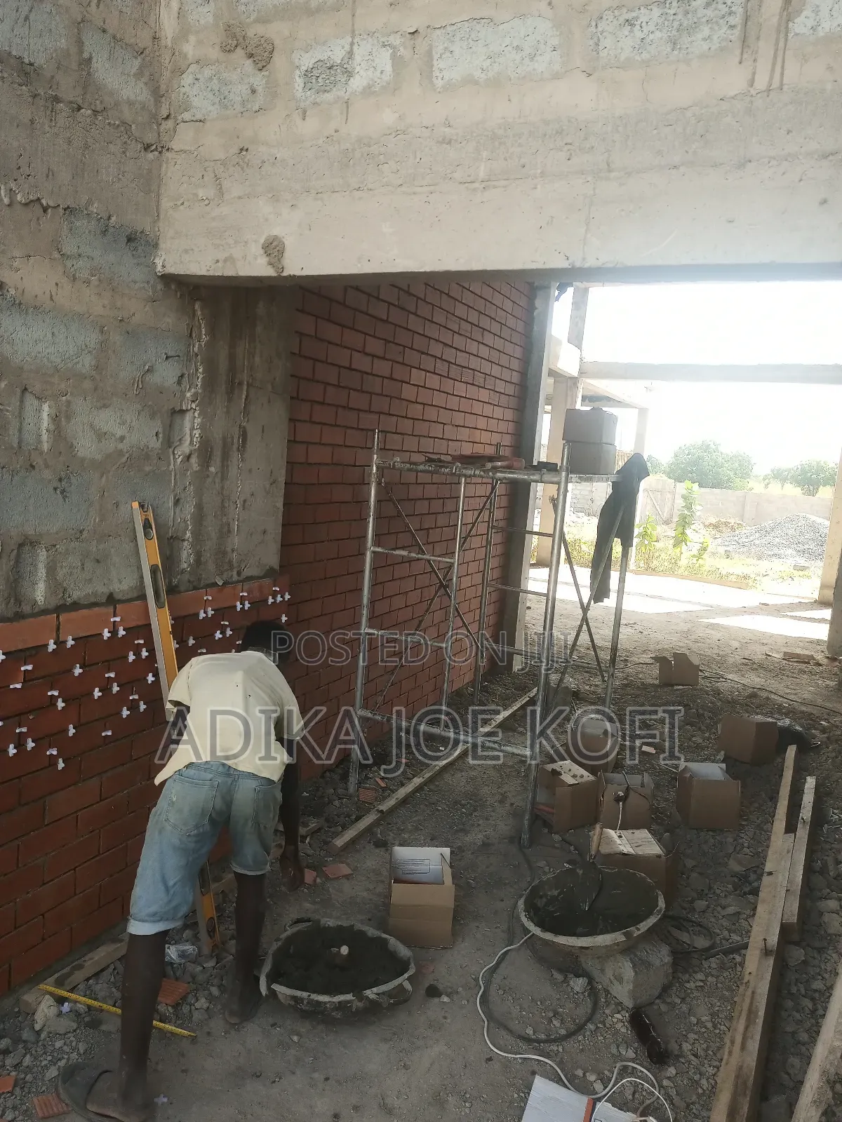 Bricks Work Joefel Construction Decor in Abokobi - Building & Trade ...