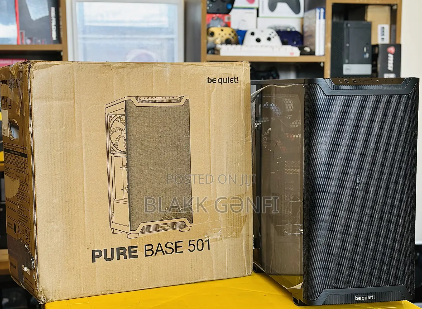 Be Quiet Pure Base 501 Airflow Black Gaming Case in Kumasi Metropolitan ...