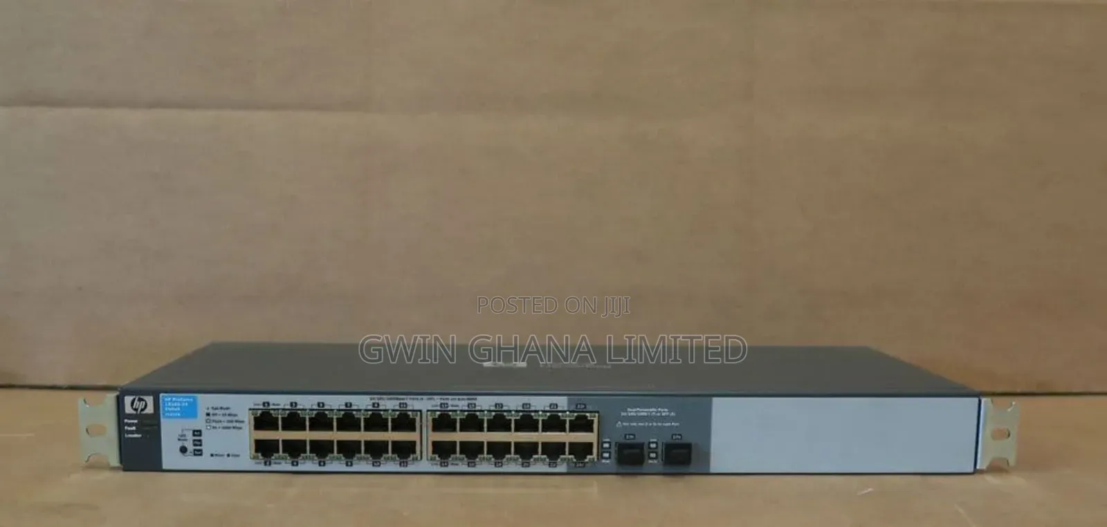 Hp Procurve 1810g-24 Port Gigabit Switch + SFP in Gbawe - Networking ...