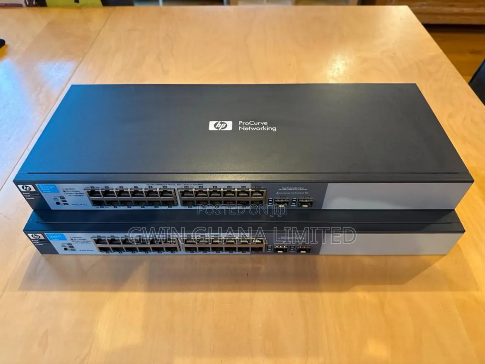 Hp Procurve 1810g-24 Port Gigabit Switch + SFP in Gbawe - Networking ...