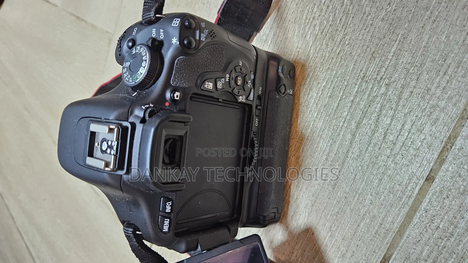 Canon Eos 600d 18mp Cmos Digital Slr Camera With Ef-s 18-55mm Lens in ...