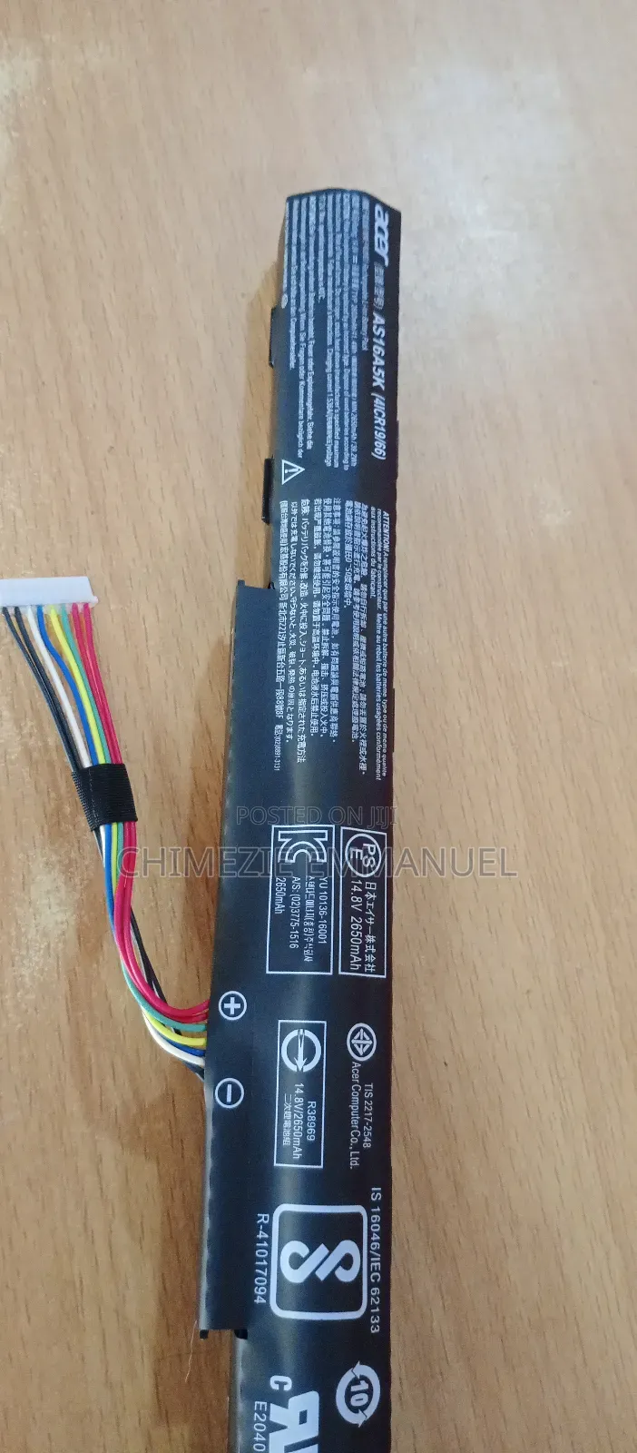 Acer Battery As16a5k in Tema Metropolitan - Computer Accessories , Cue ...