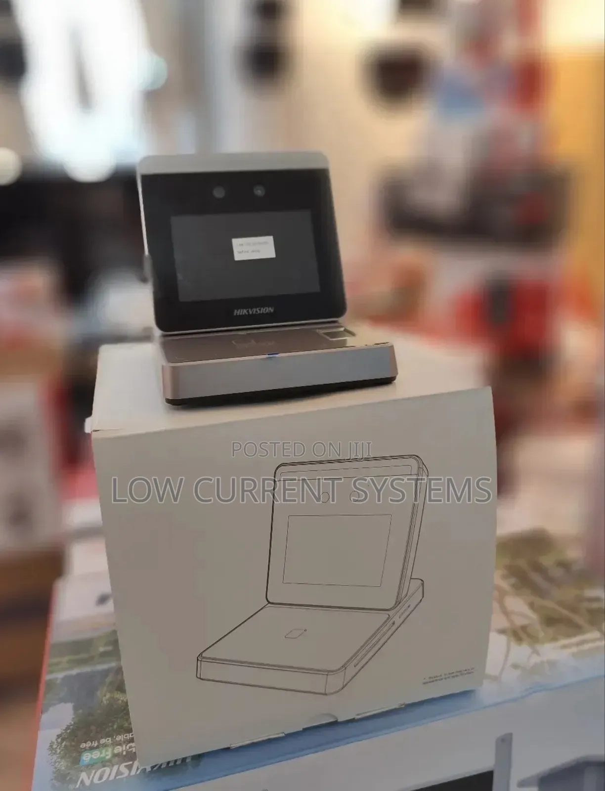 Hikvision Enrollment Station Ds-K1f600u-D6e-F Face and Finger Recognit ...