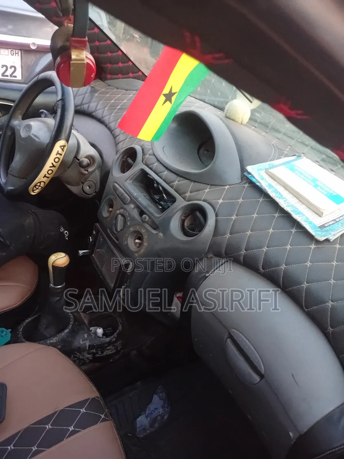 Toyota Echo Sedan 2005 Red in Accra Metropolitan - Cars, Samuel Asirifi ...