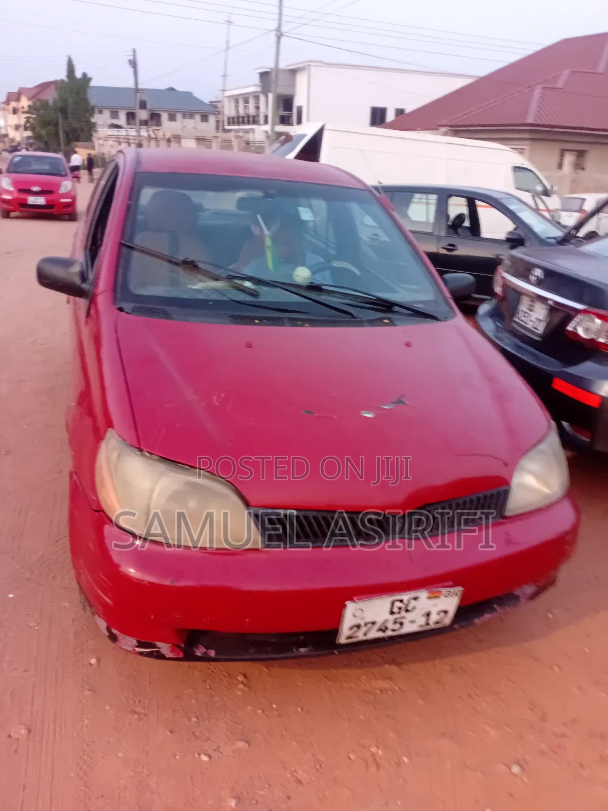 Toyota Echo Sedan 2005 Red in Accra Metropolitan - Cars, Samuel Asirifi ...