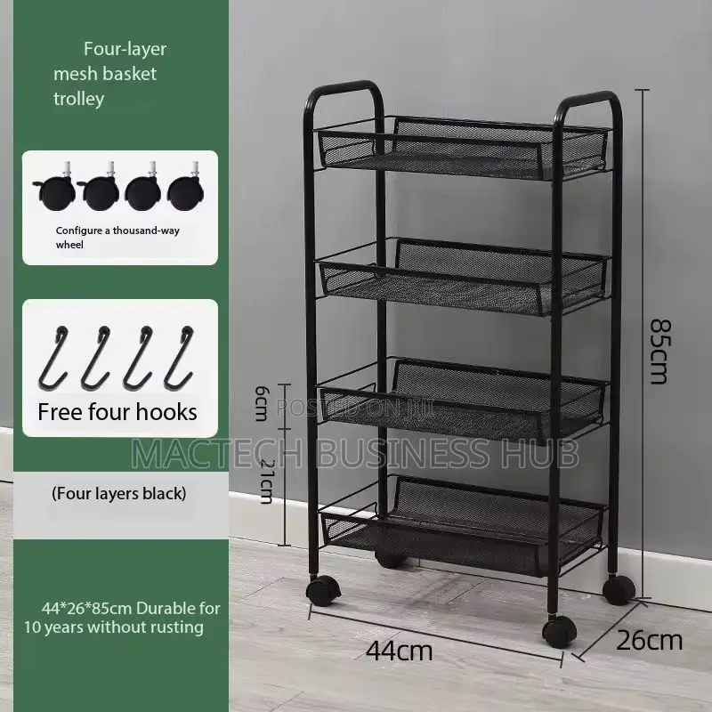 4 Tier Cart/Trolley in Accra Metropolitan - Storage & Organization ...