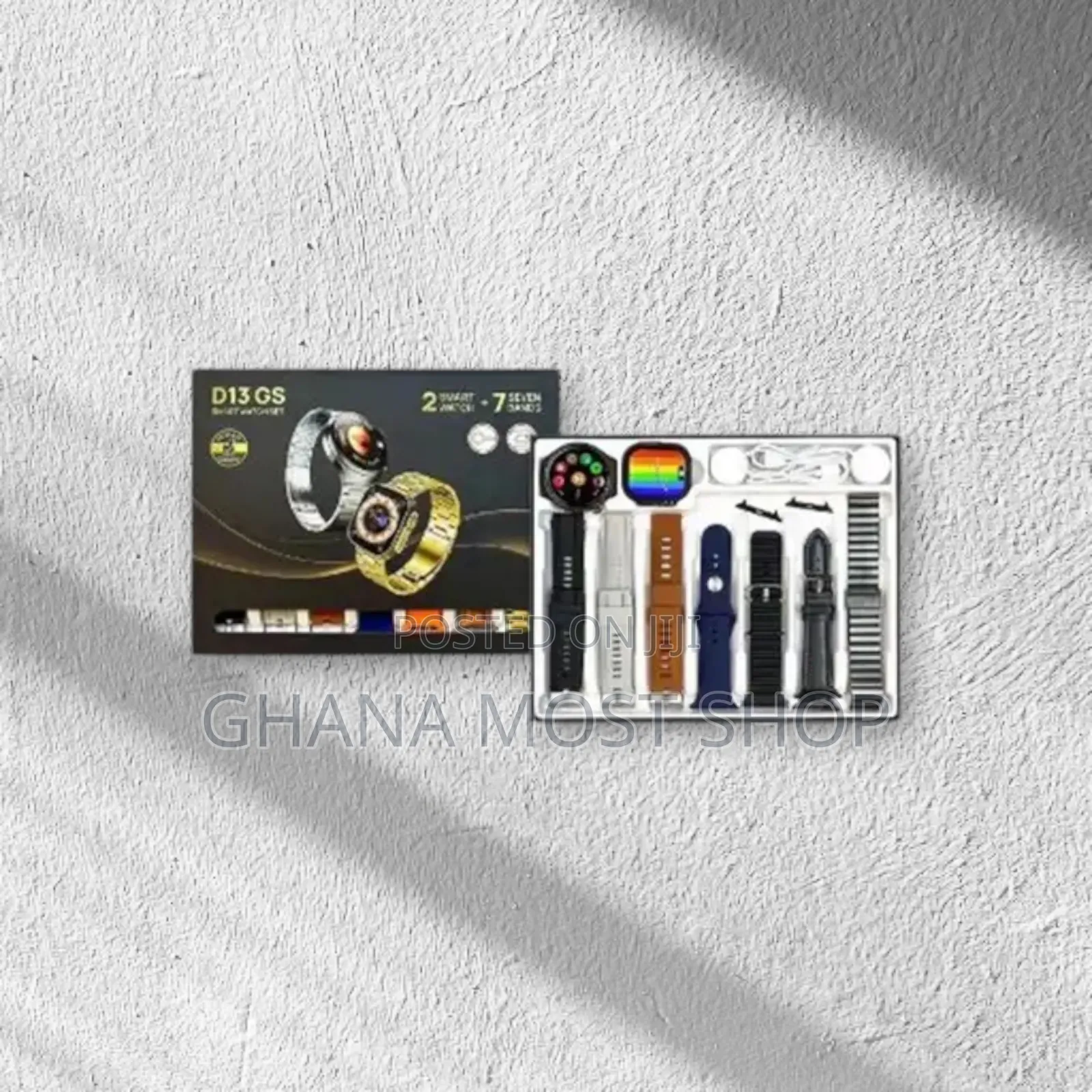 D13-Gs Smart Watch With 2 Smartwatches and 7 Straps(795365) in Sunyani ...