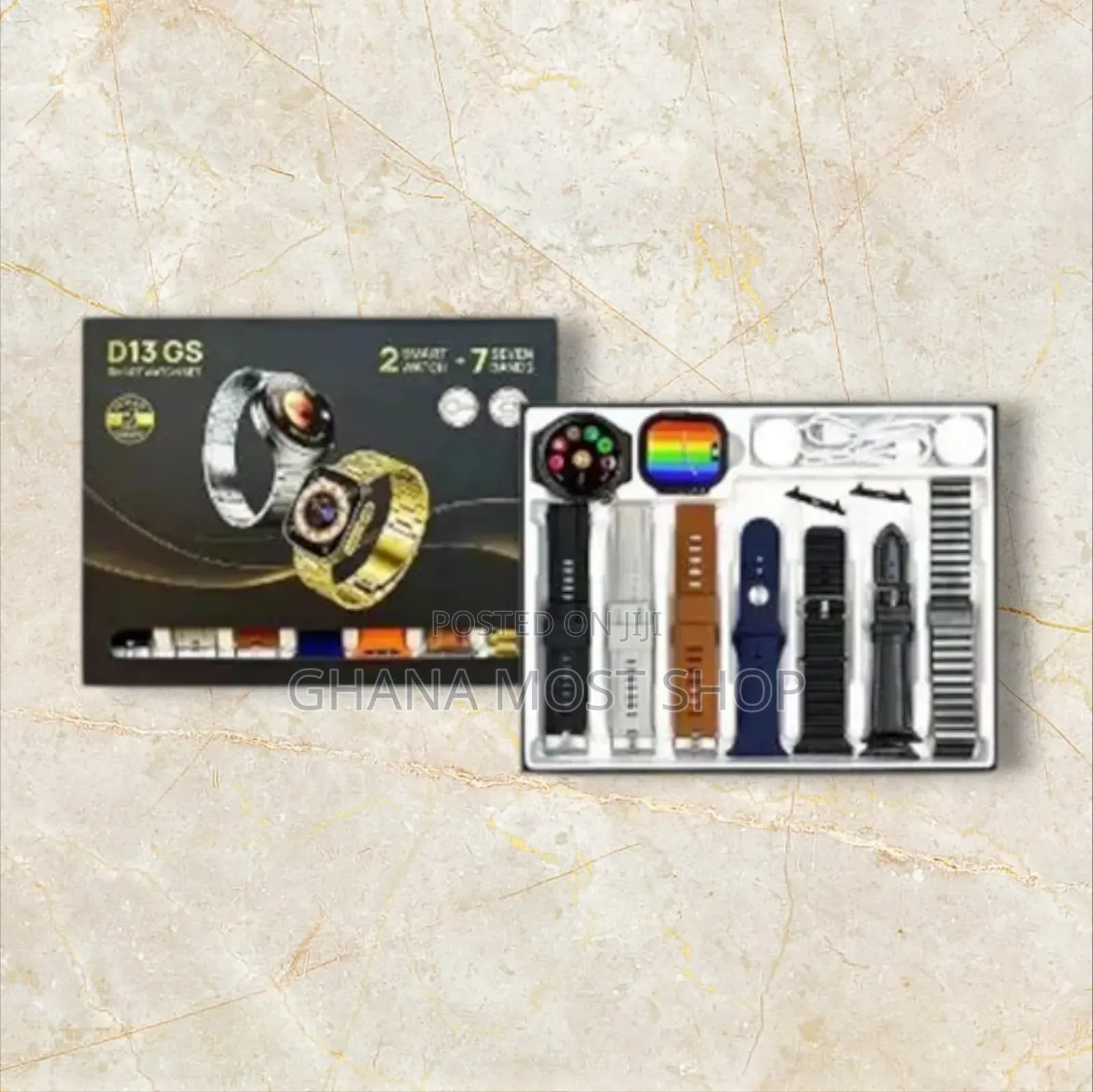 D13-Gs Smart Watch With 2 Smartwatches and 7 Straps(989757) in Techiman ...