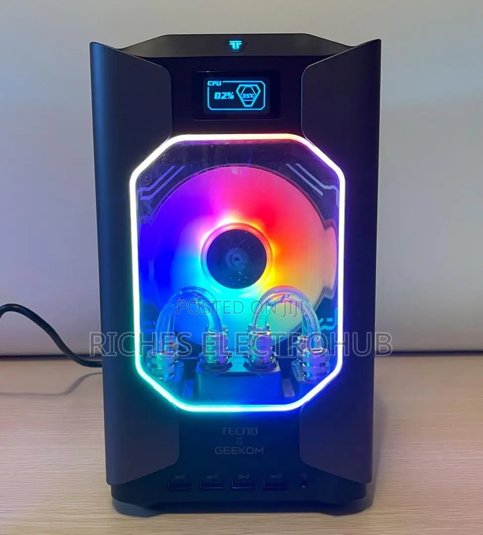 Tecno Geekom G1 RTX 4060 Mini Water Cooled Pc in Circle - Computer ...