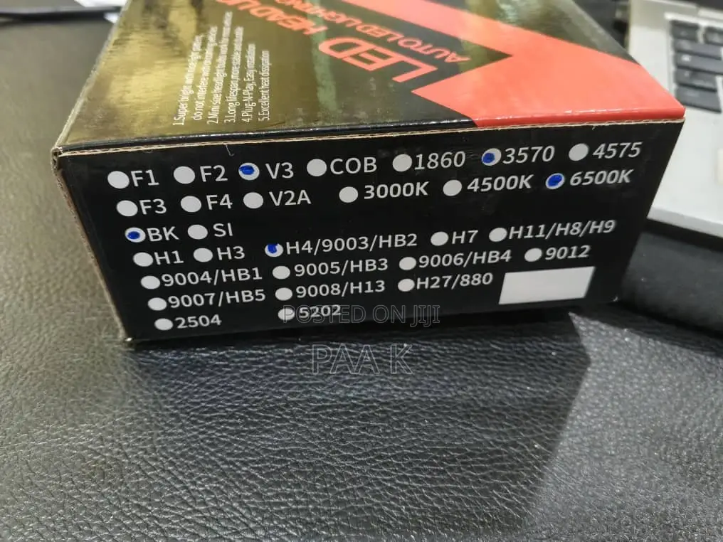 Led Bulbs H4/9003/Hb2_6500k in Tema Metropolitan - Vehicle Parts ...