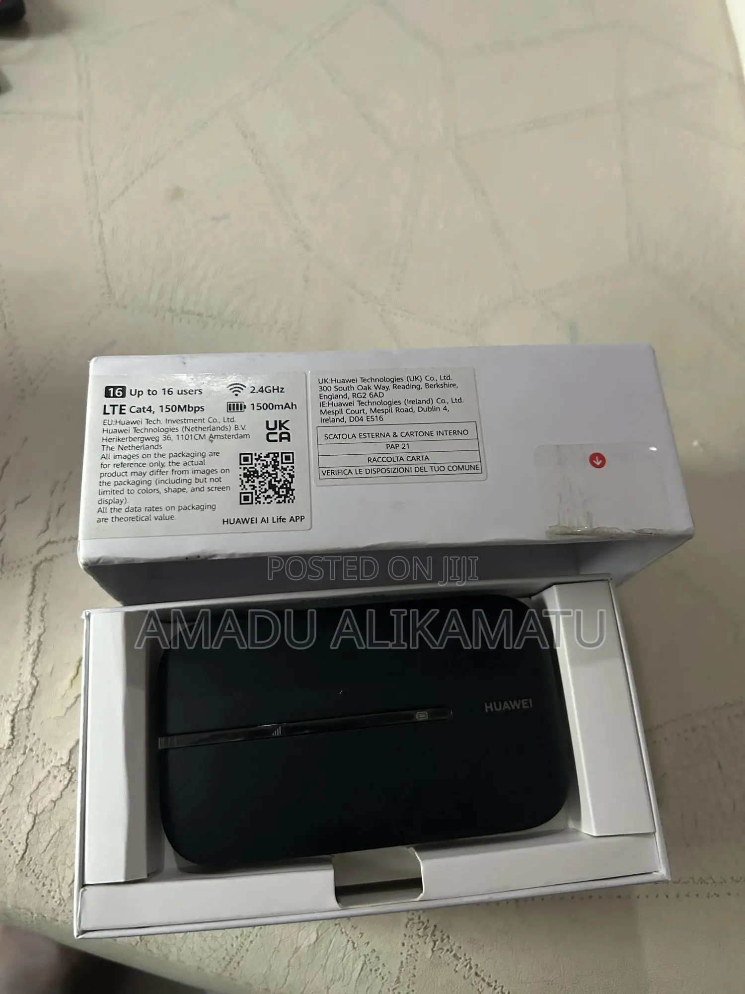 Portable Wifi Router in Dodowa - Networking Products, Amadu Alikamatu ...