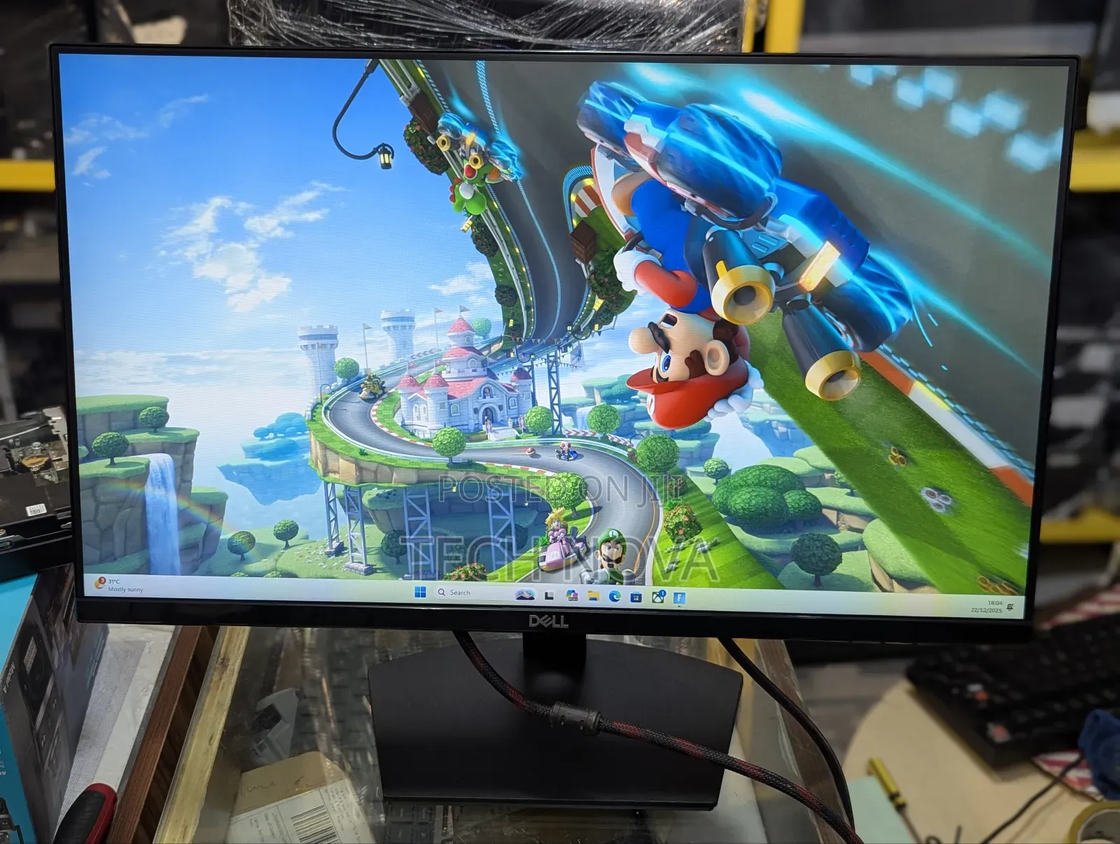 Dell Se2419hx 24" Ips LCD Monitor Full Hd 1920x1080 Led Backlit Hdmi in ...